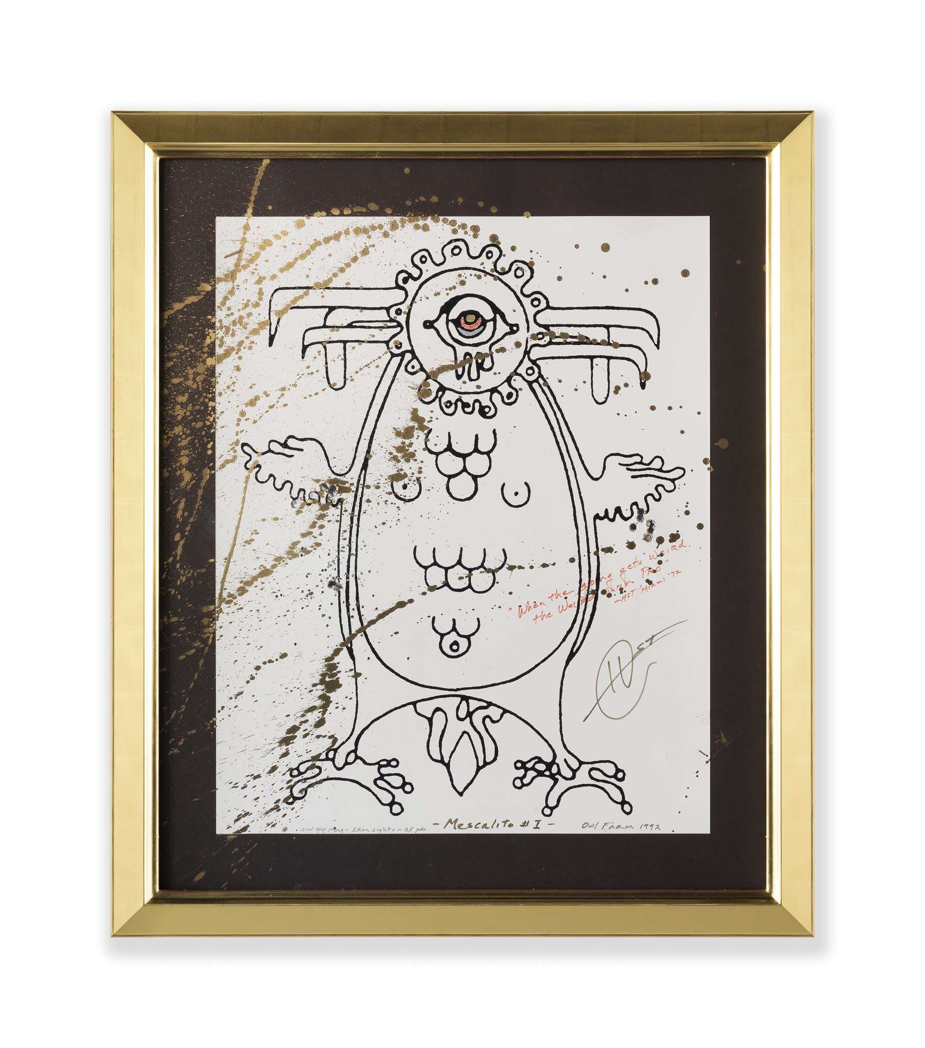 The Art of Gonzo: Aspen gallery collects 16 rare works of art by Hunter ...